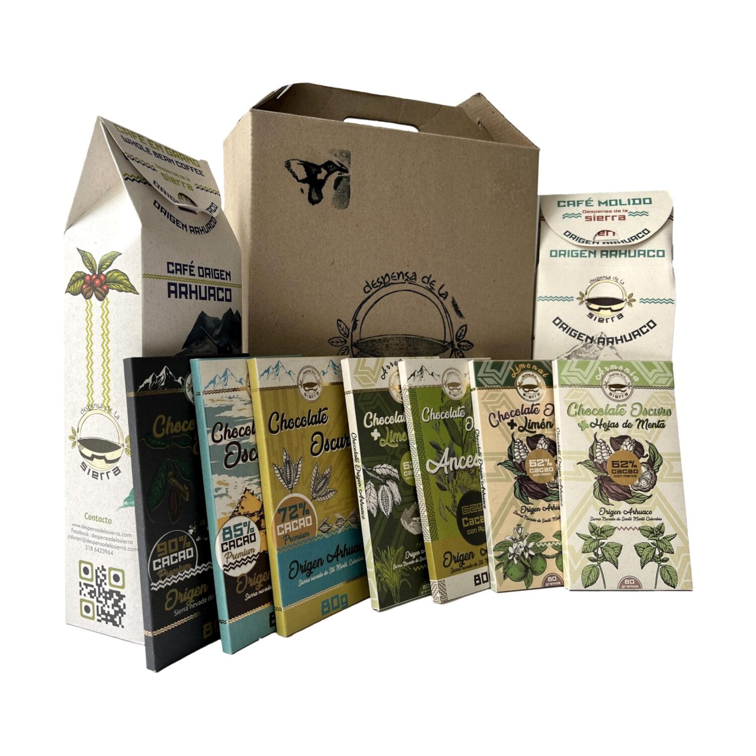 Kit Amanecer (Sol naciente) | Café y chocolates ancestrales de la ...